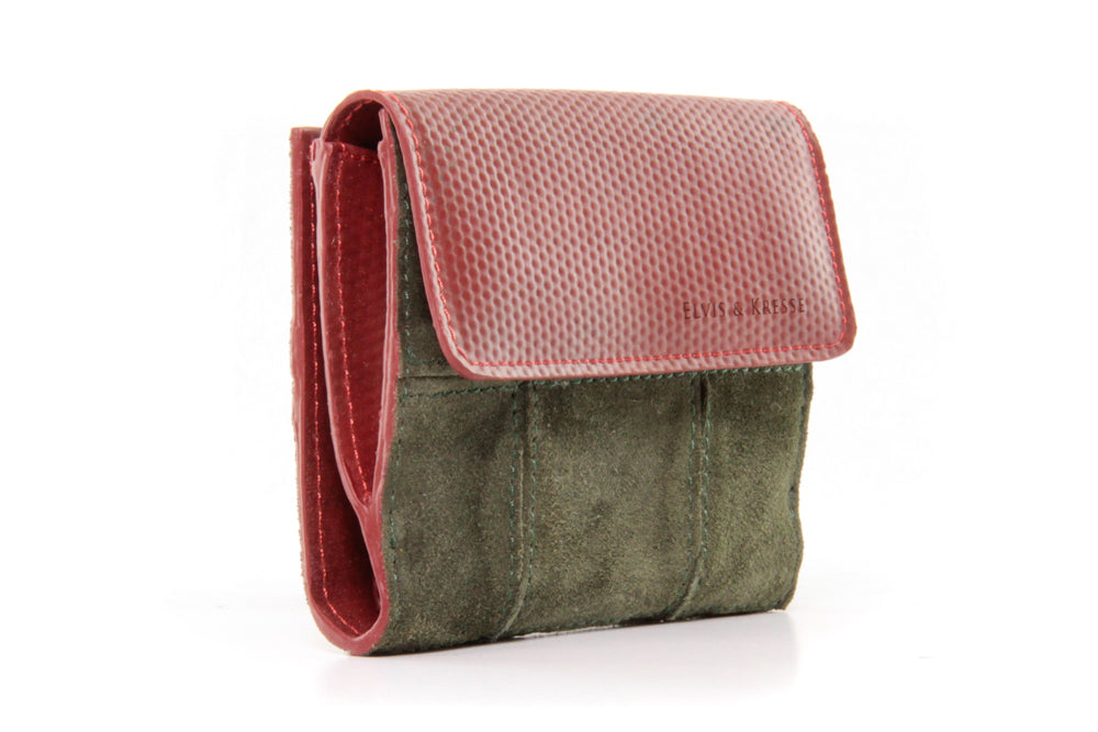 Leather Folding Purse Wallet - Elvis & Kresse
