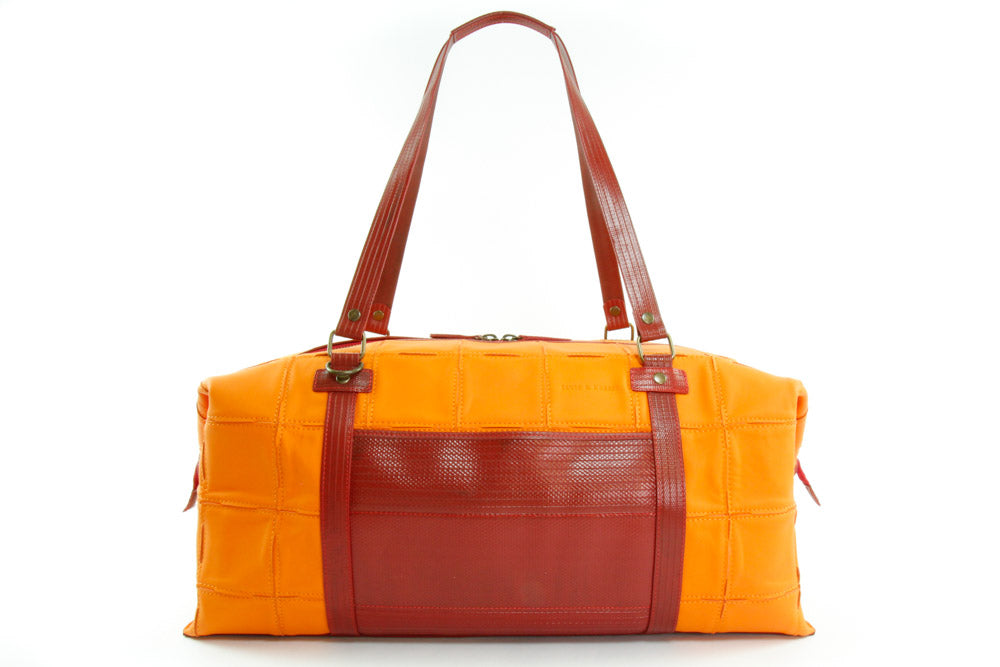 Sustainable Leather Weekend Bag | Elvis & Kresse