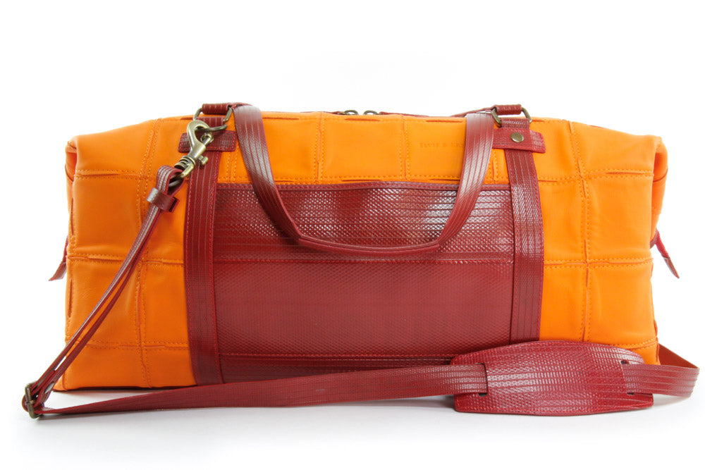Sustainable Leather Weekend Bag | Elvis & Kresse