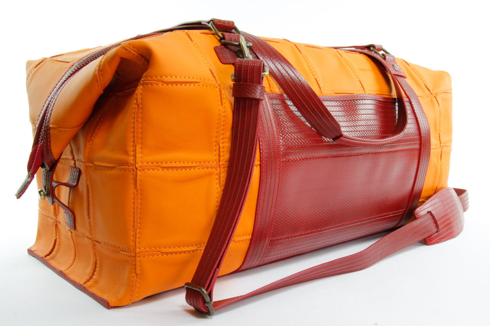 Sustainable Leather Weekend Bag | Elvis & Kresse