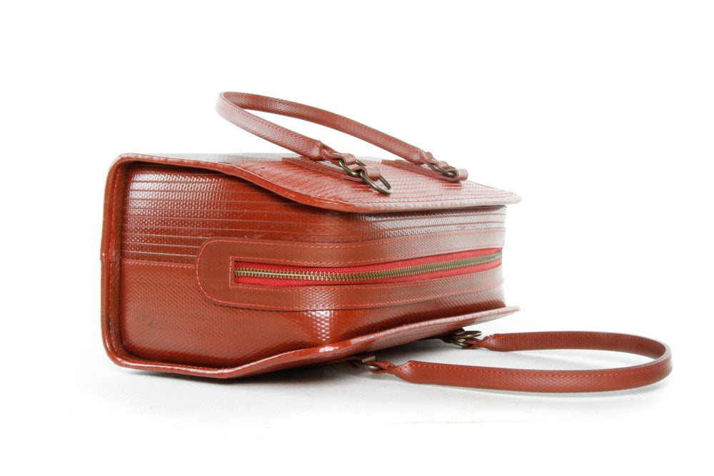 Reclaimed Material Post Bag | Elvis & Kresse