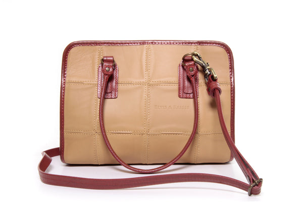 Sustainable Leather Post Bag | Elvis & Kresse
